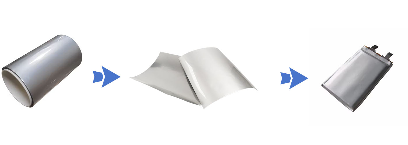 Aluminum Laminated Film in Sheet Form for Lab Pouch Cell Case