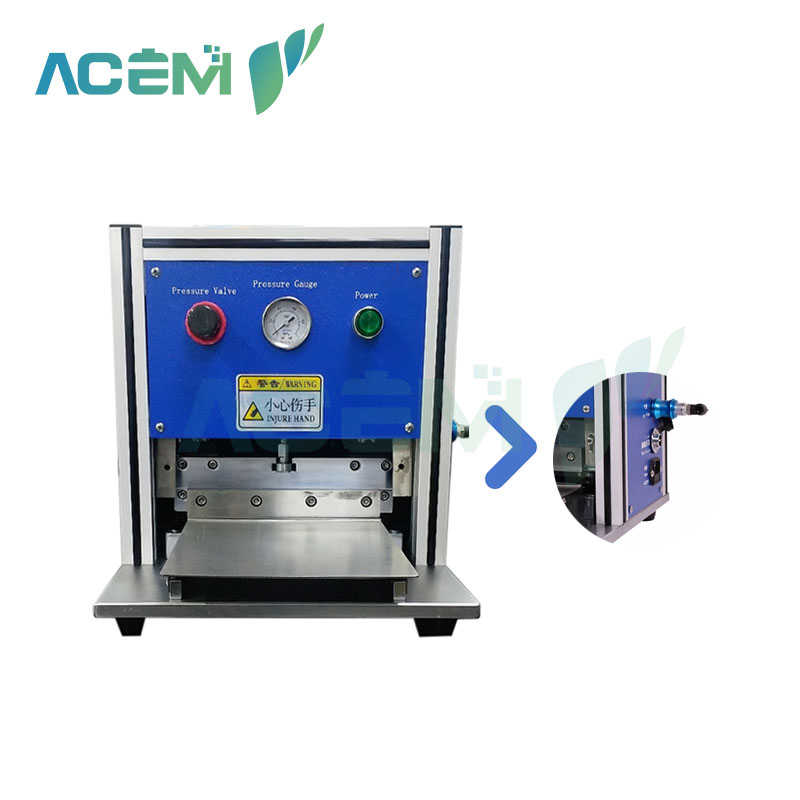 Pneumatic Edge Cutting Machine for Pouch Cell Battery Edge Trimming