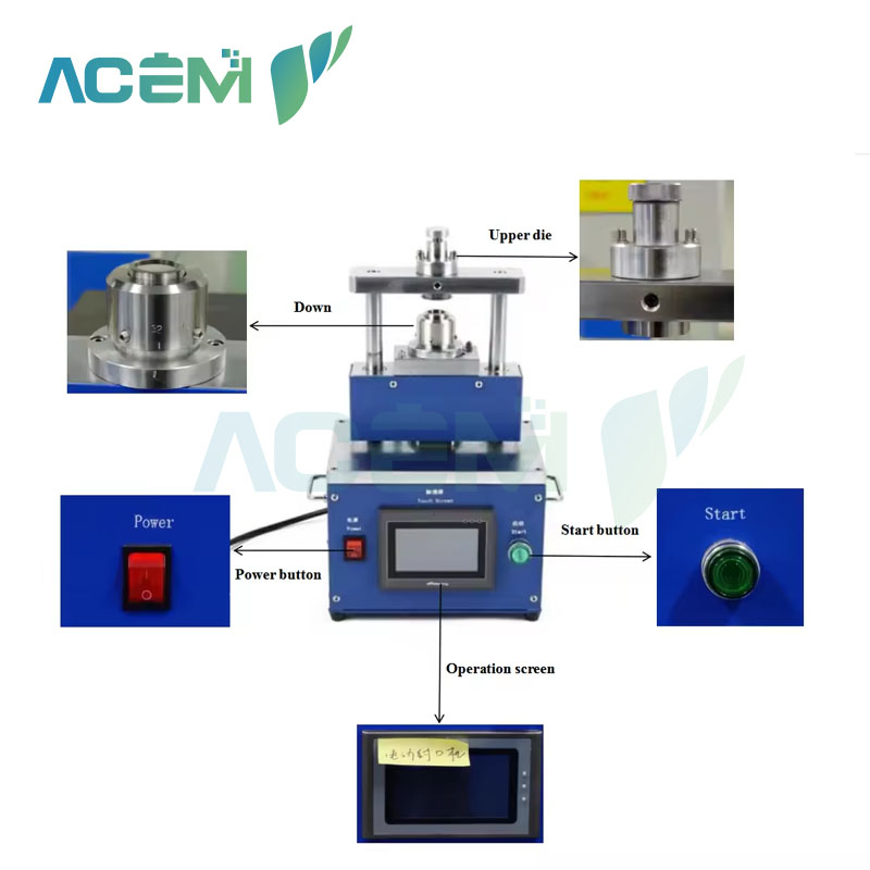 Buy Electric Crimping Machine for Coin Cell Battery Sealing