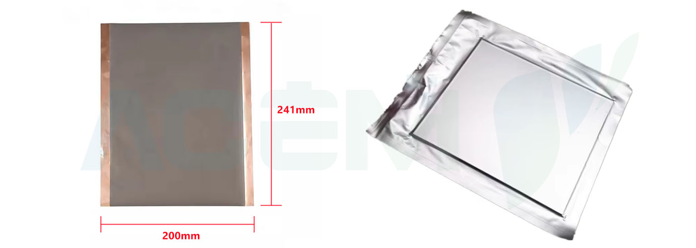 Lithium Anode Material Copper Foil Coated Hard Carbon Electrode Sheet