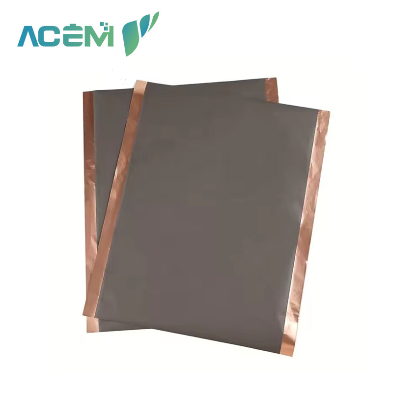 Lithium Anode Material Copper Foil Coated Hard Carbon Electrode Sheet