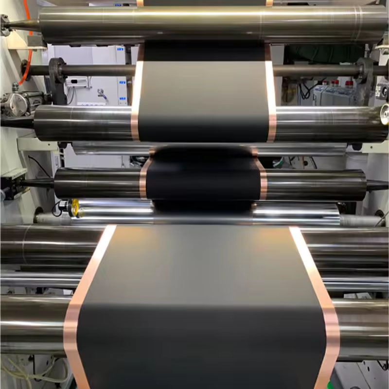 Lithium Anode Material Copper Foil Coated Hard Carbon Electrode Sheet