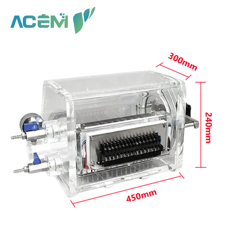 Buy Lithium Air Battery Test Chamber for Coin Cell Atmosphere Testing