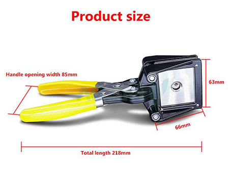 Portable Punching Tool for Coin Cell Battery Electrode Disc Cutting