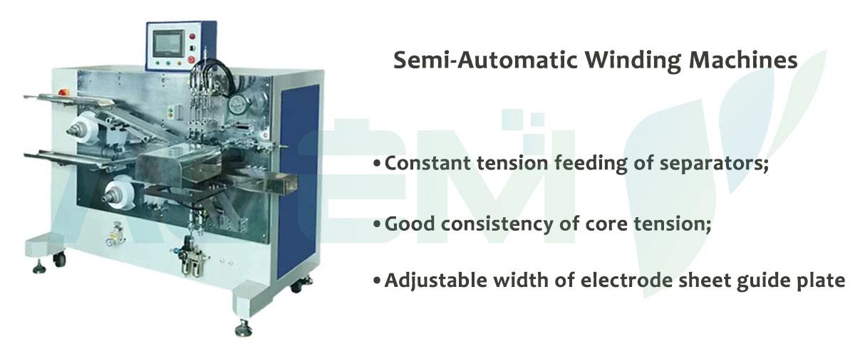 Buy Semi-automatic Winding Machines for Cylindrical Batteries