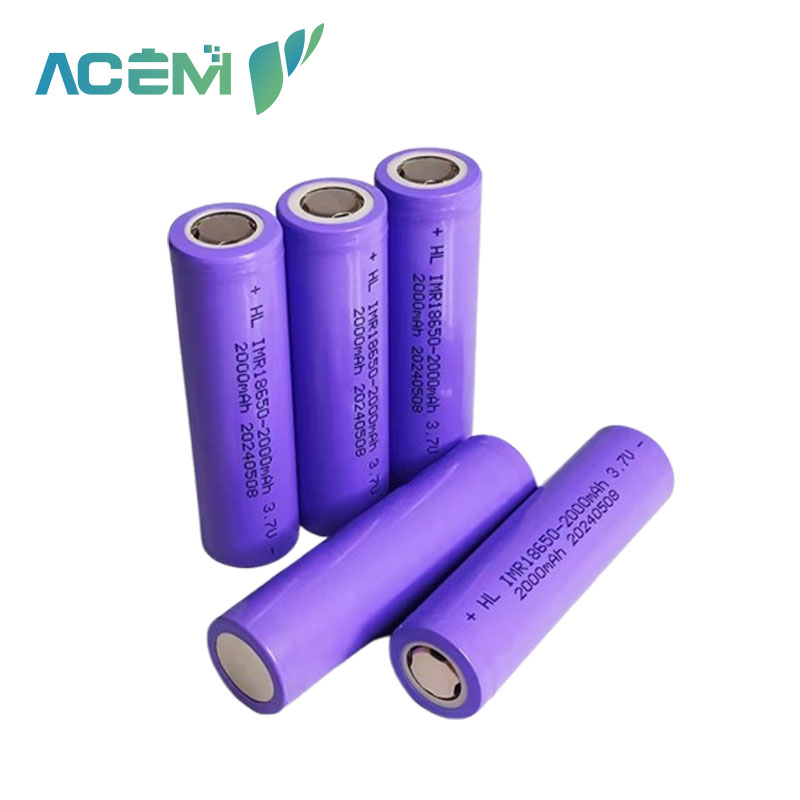 Buy 18650 Cylindrical Battery 2000mAh for Li-ion Battery Research