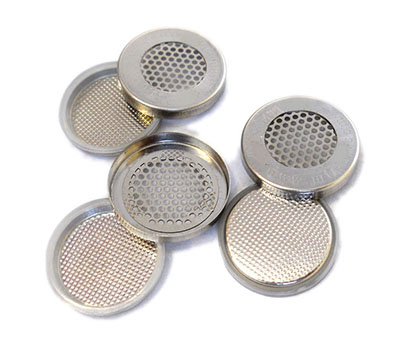 Buy Meshed CR2032 Coin Cell Battery Case for Lithium Air Battery