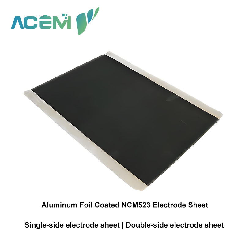 Buy Al Foil Coated NCM523 Electrode Sheet for Li-ion Cathode Materials