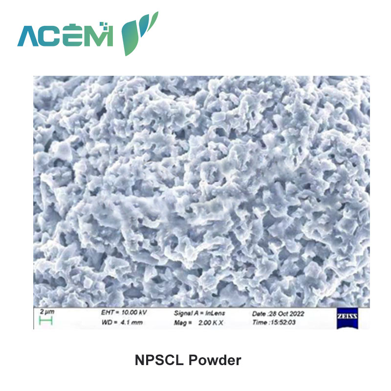 NPSCL Powder for Sodium-ion Battery Solid State Electrolyte Materials