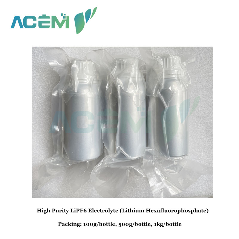 LiPF6 Electrolyte Lithium Hexafluorophosphate for Lithium-Ion Battery