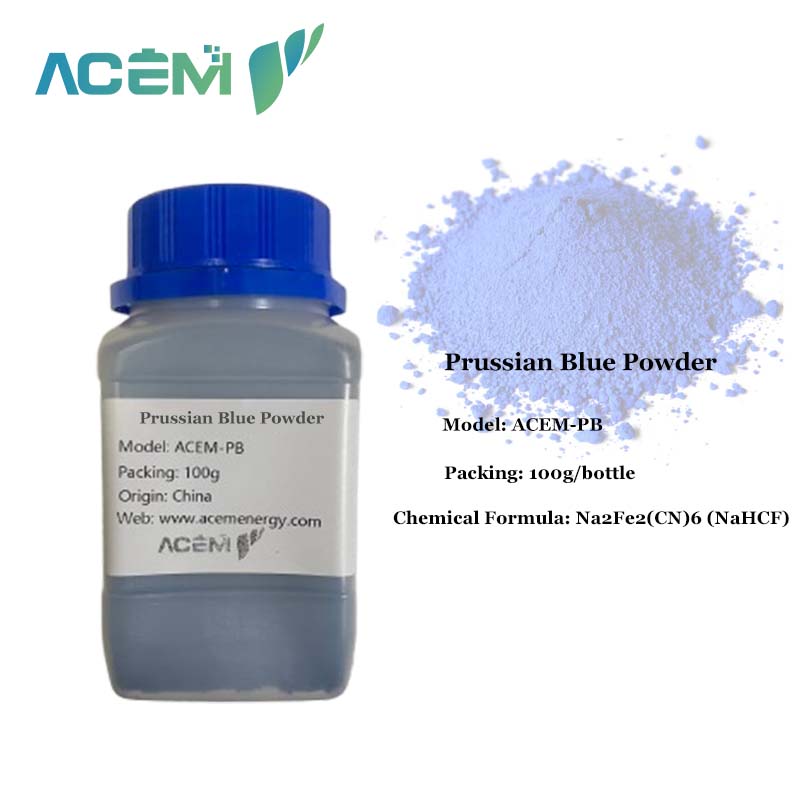 Buy na-ion cathode materials Na2Fe2(CN)6 (NaHCF) Prussian blue powder