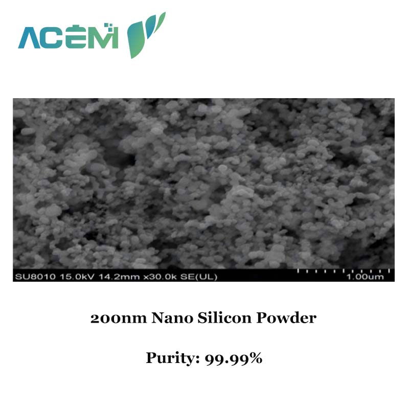 Buy 200nm Nano Silicon Powder for Li-ion Battery Anode Materials