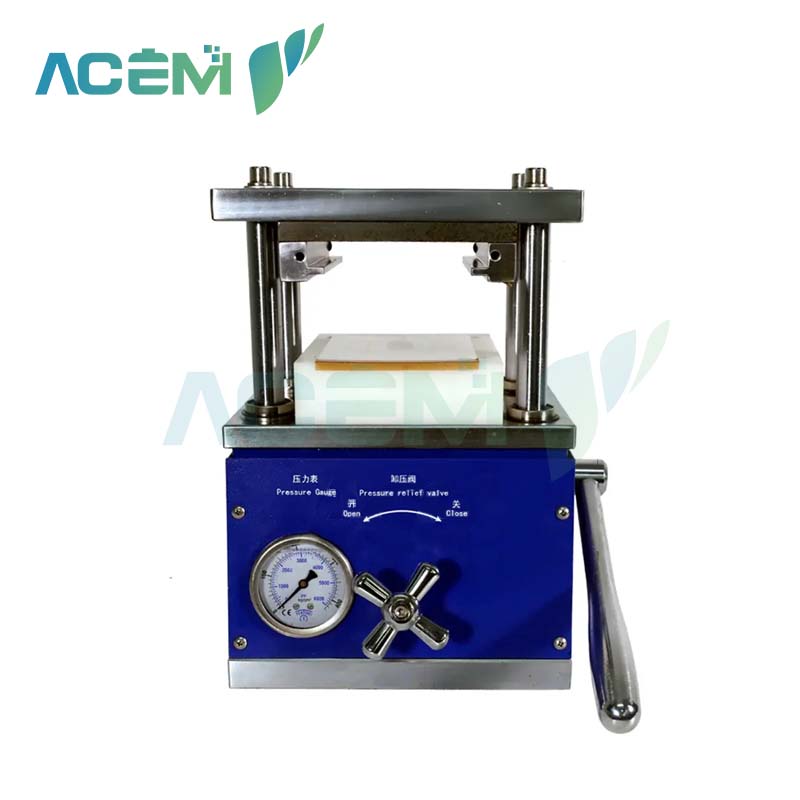 Compact Hydraulic Manual Die Cutting Machine for Pouch Cell Battery