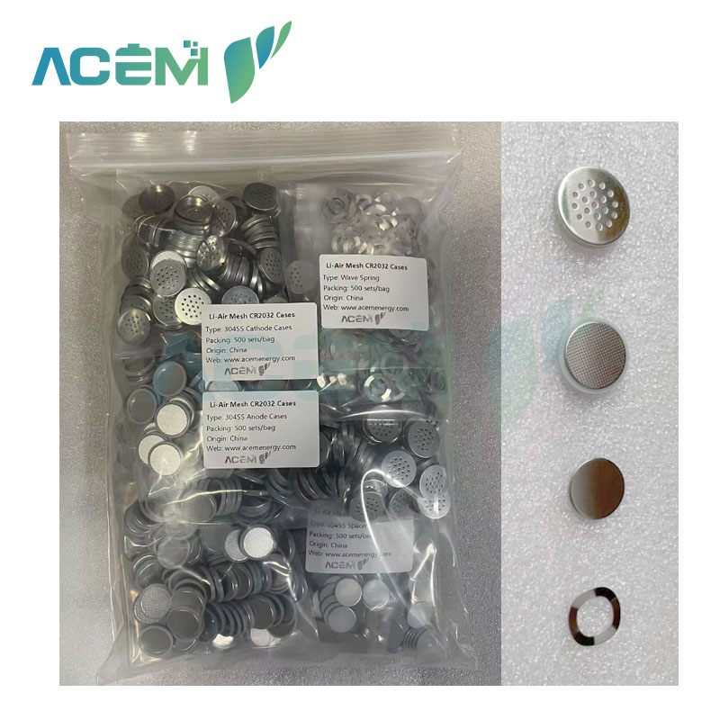 Buy Meshed CR2032 Coin Cell Battery Case for Lithium Air Battery
