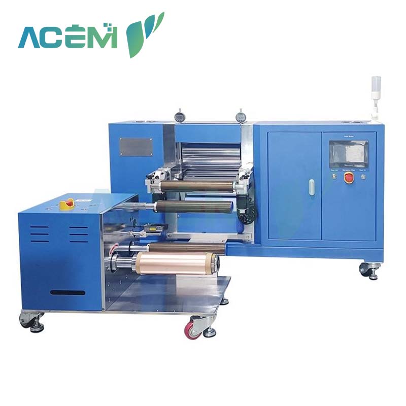 High Precision Hydraulic Roller Press Machine for Lithium Battery Lab