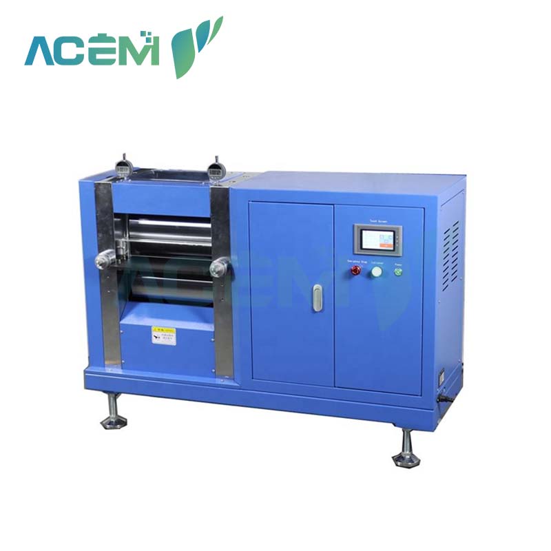 High Precision Hydraulic Roller Press Machine for Lithium Battery Lab