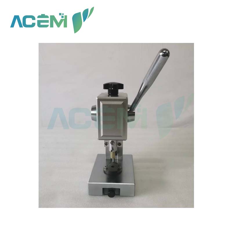 Coin Cell Electrode Disc Cutting Machine for Lithium Button Battery