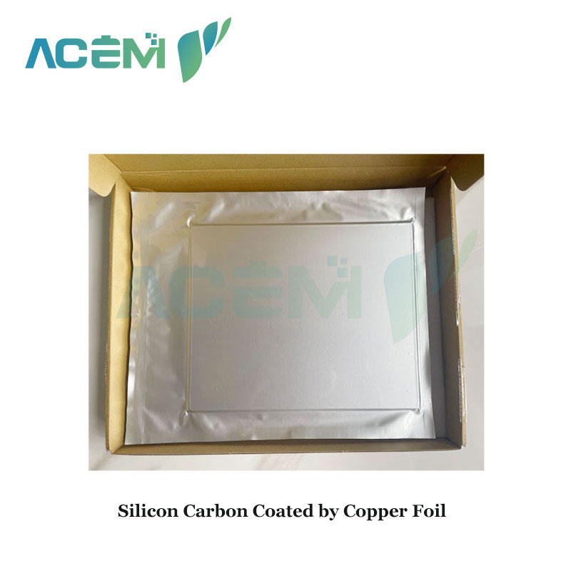 Cu Foil Coated with Silicon Carbon for Lithium Battery Anode Materials