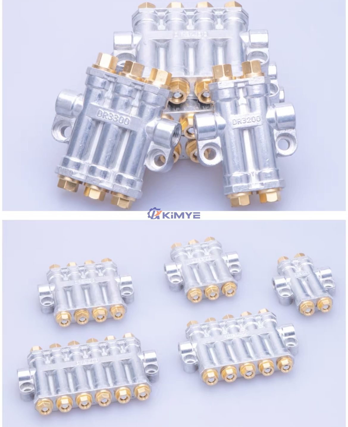 Volume distributor DR, Pressure relief distributor, Pressure release ...