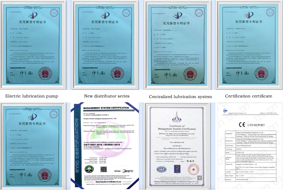 Certificates and honors received