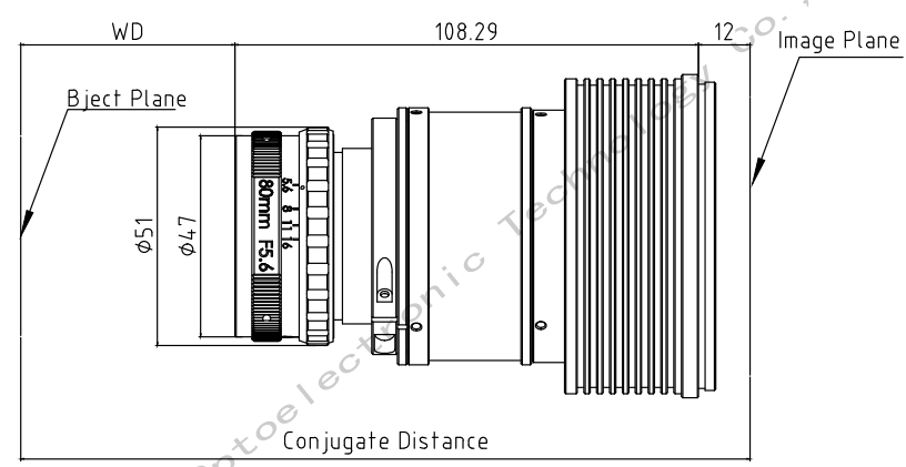 HS-GX8056M72 Line Scan Lens/Lenses Supplier