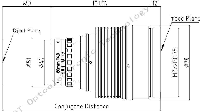HS-GX8040A-M72 Line Scan Lens/Lenses Supplier, Exporter China