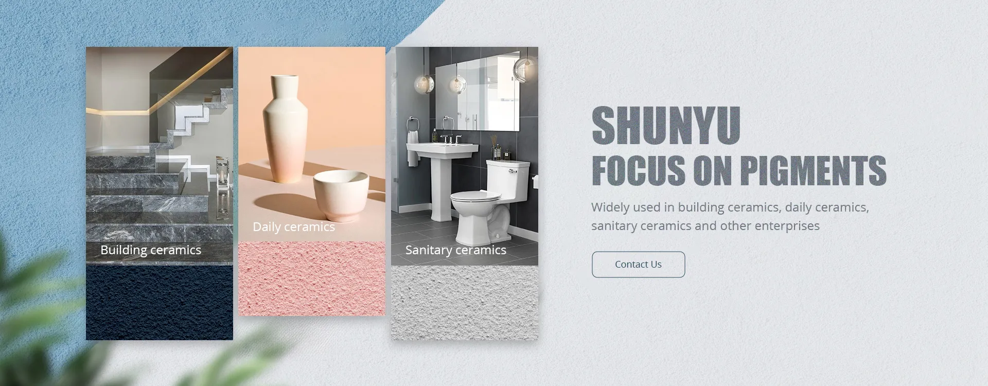 SY Ceramic pigment and ink