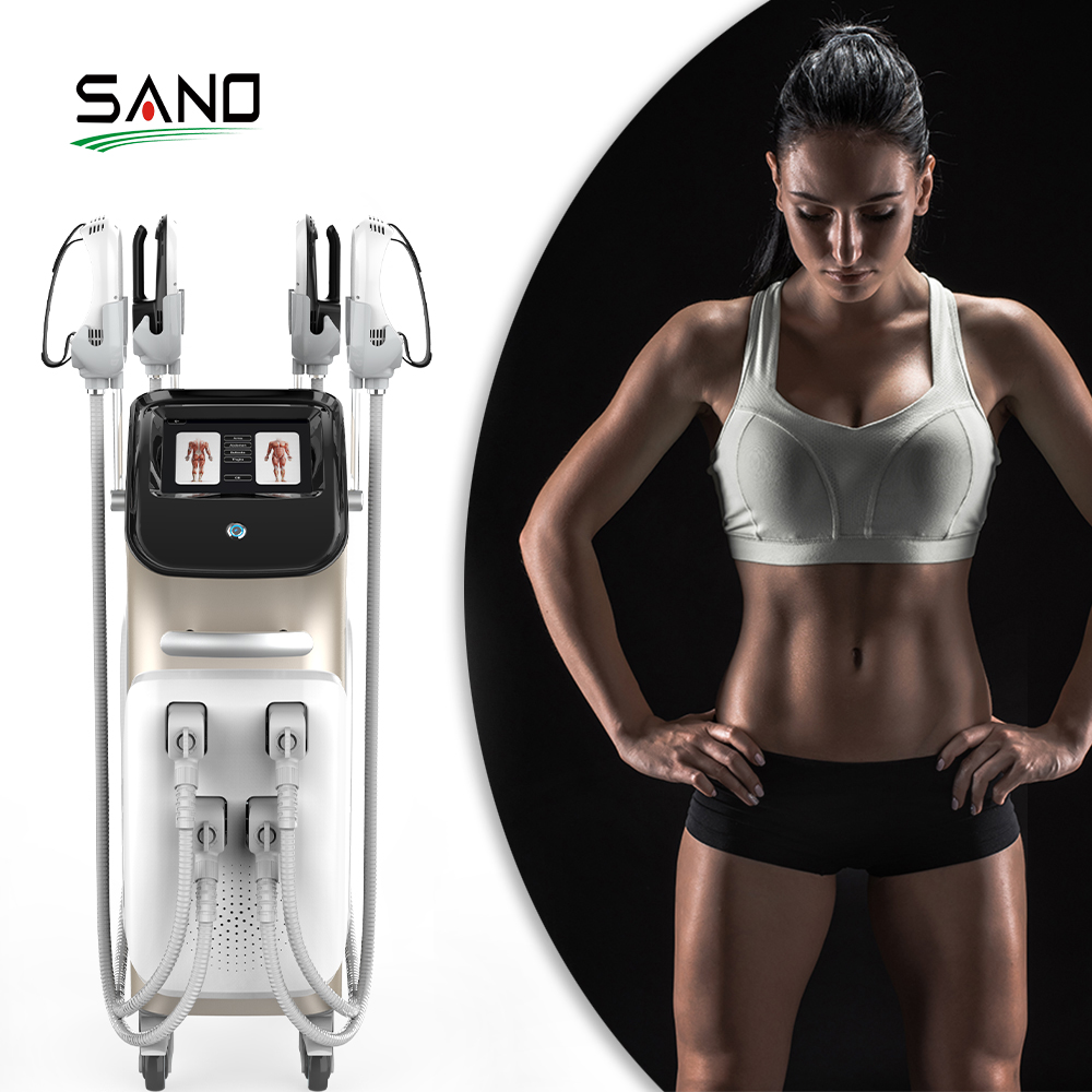 4 Handles Ems Muscle Building machine/SANO LASER