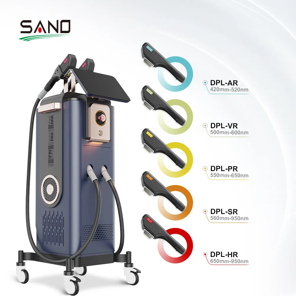 DPL Skin rejuvenation and Hair removal multifunctional machine