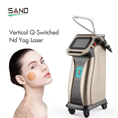 q switch laser machine/q switch nd yag laser tattoo removal/SANO LASER