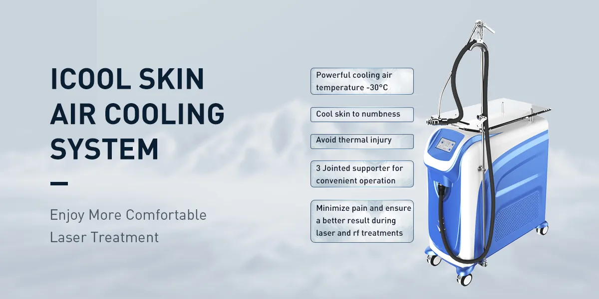 Laser Cryo Skin Cooling System/cryo cooling machine