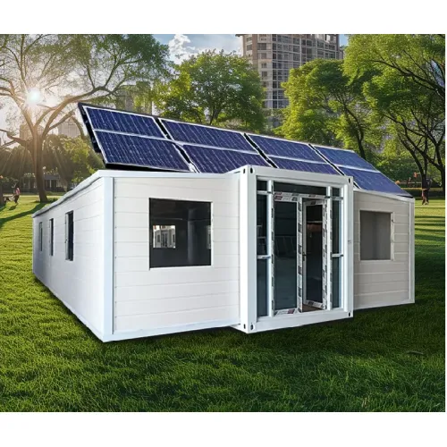 Expandable Container House Solar Panel， Prefabricated Houses