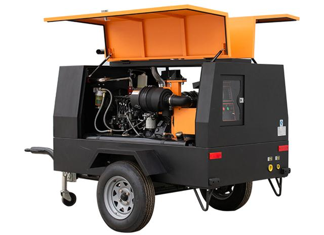 Diesel Portable Screw Air Compressor