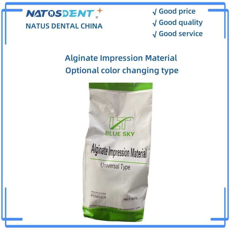 alginate impression material for dental use