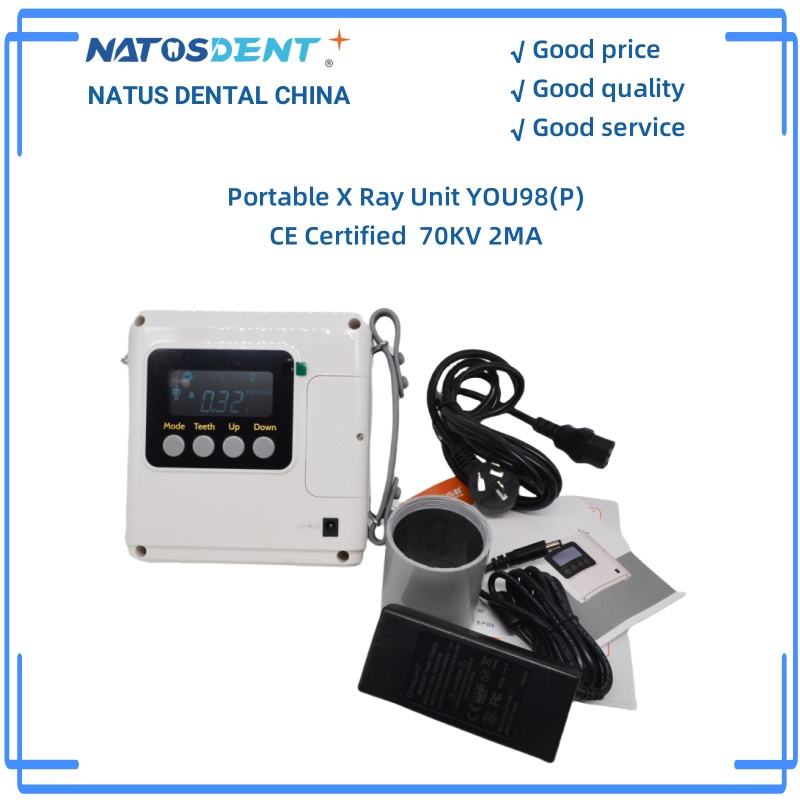 CE Portable Dental X Ray Unit 70KV RAY98P for precision imaging