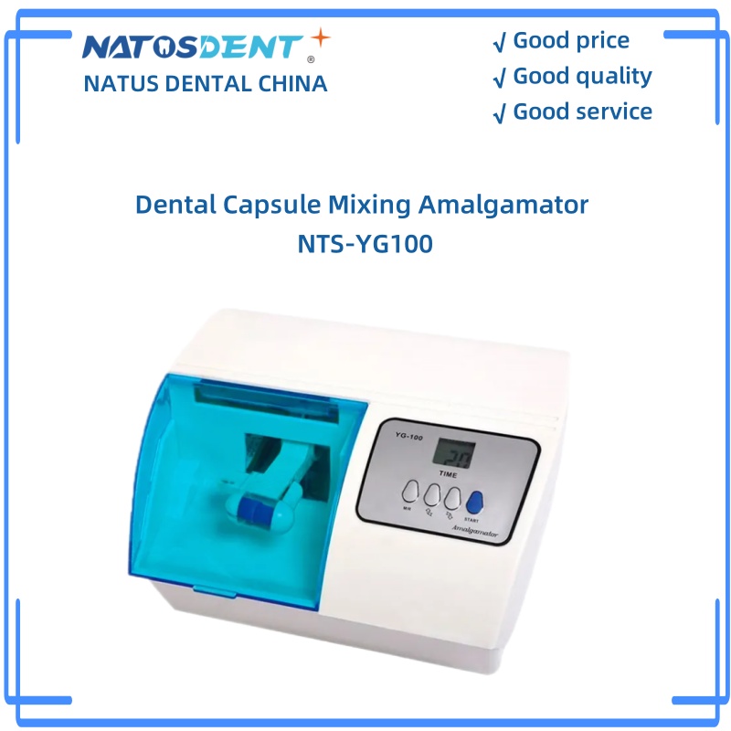 Dental Amalgamator Mixing Amalgam Capsule Silicone & Metal Rocker