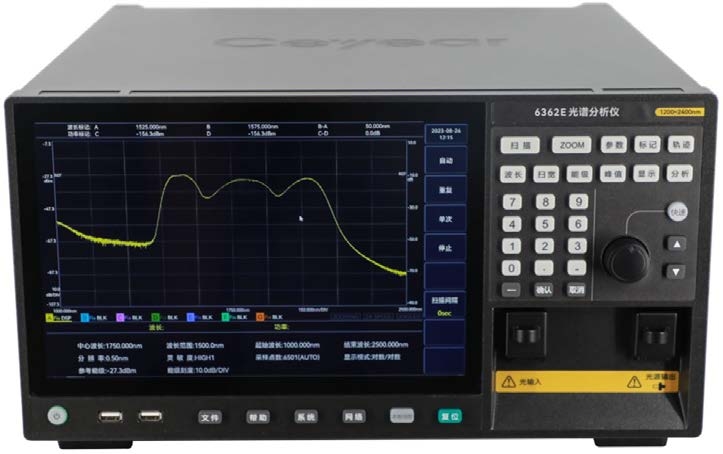 1200~2400nm Wideband Optical Spectrum Analyzer