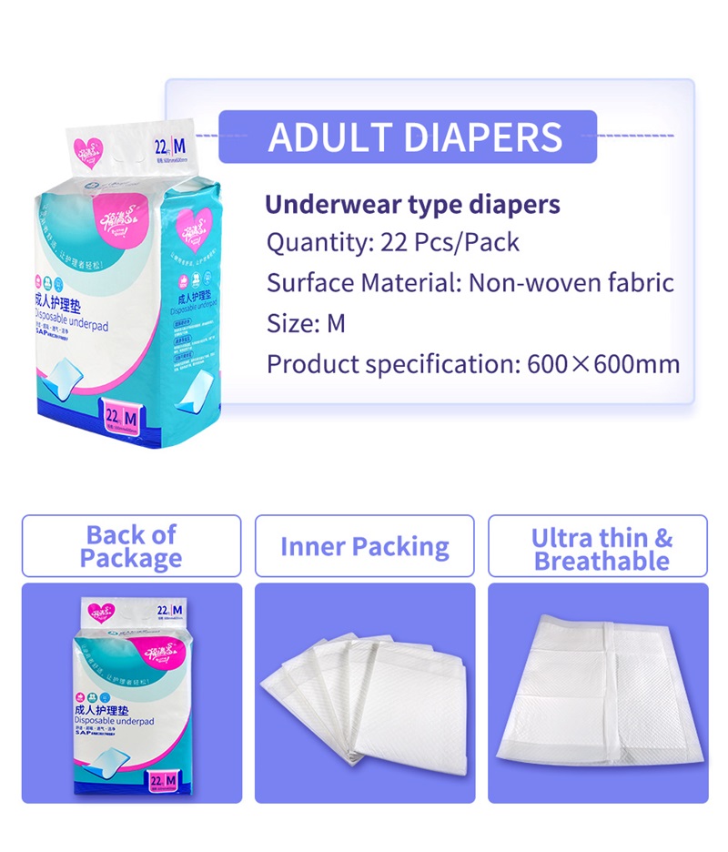 Comfortable with Super Absorbent Adult Diapers