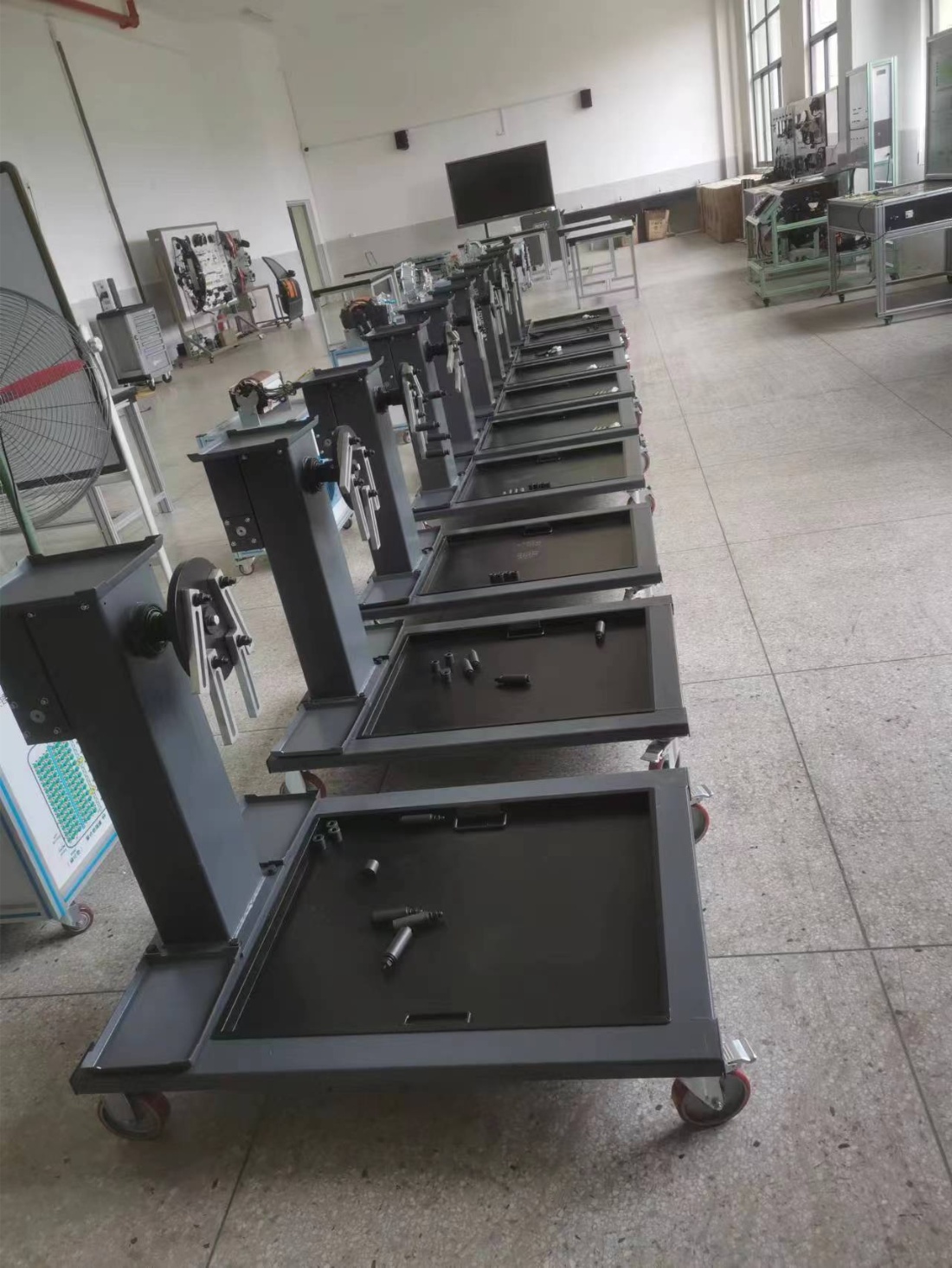 Heavy Duty Engine Gearbox Repair Stand - ZY-F800 Flip Stand