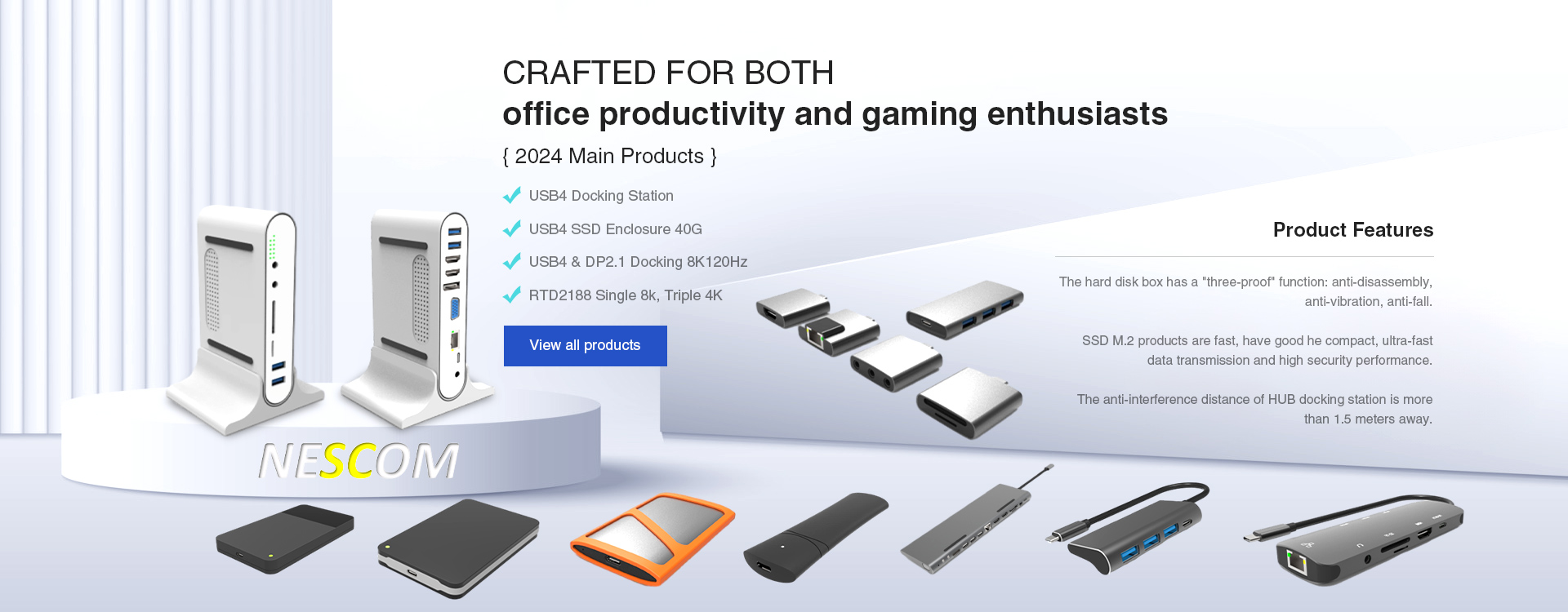 Secure M.2 SSD and HDD Enclosures for Storage