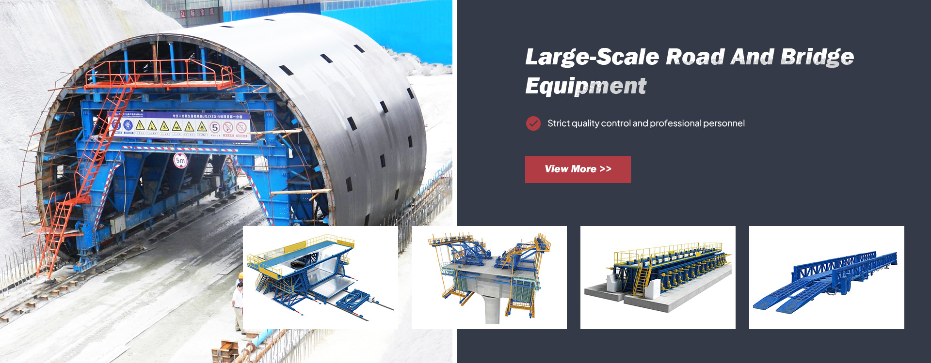 Steel Formwork Trolley For Tunnel and Highway Construction, Steel ...