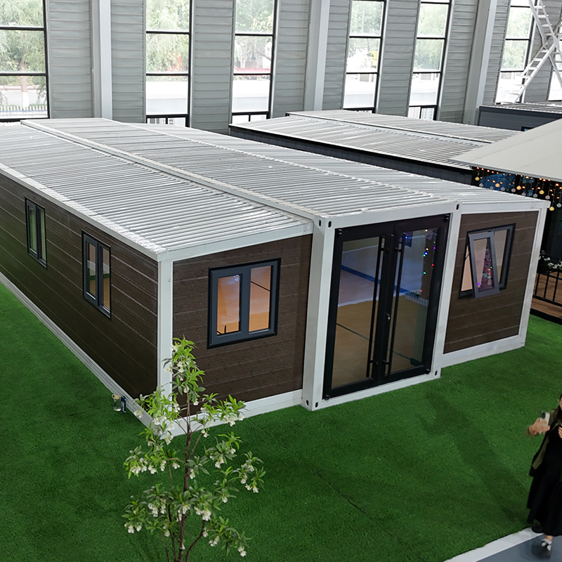 40ft Double Wing Expandable Container House | Q-box