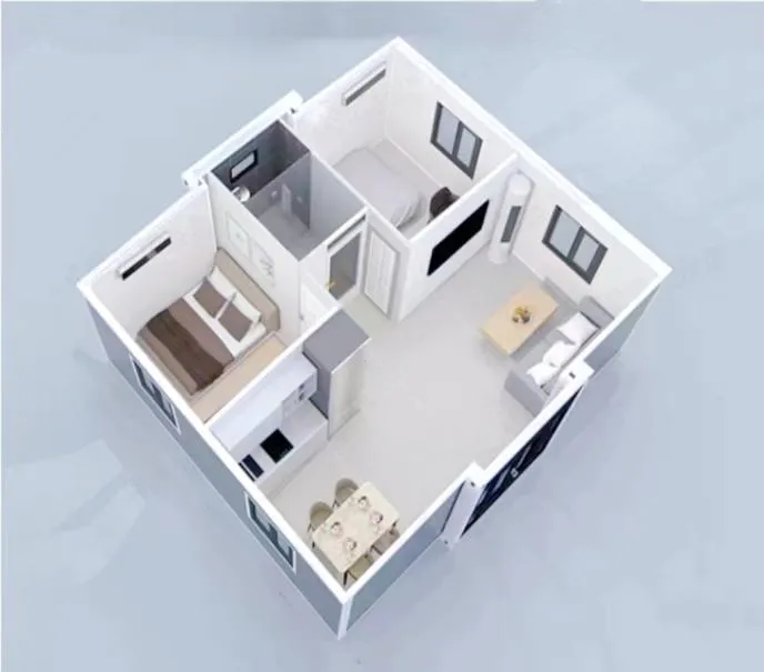 20ft Double Wing Expandable Folding Room | Q-box