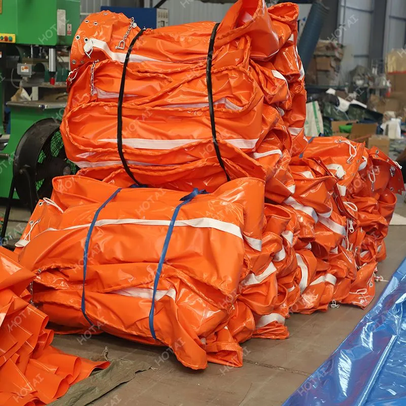 PVC Oil Spill Containment Boom Floating Oil Containment Boom