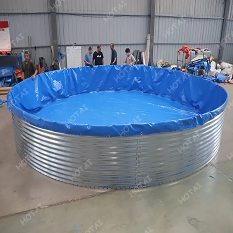 Galvanized corrugated board water tank Agricultural irrigation