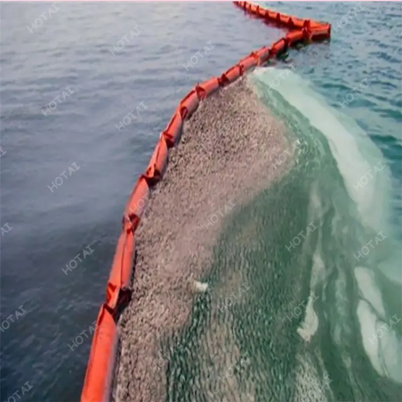 Solid float type Algae Fence Containment Boom