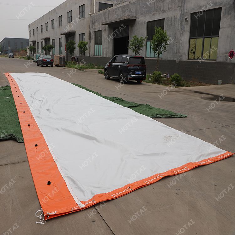 PVC Silt Curtain for Turbidity Control for Shoreline