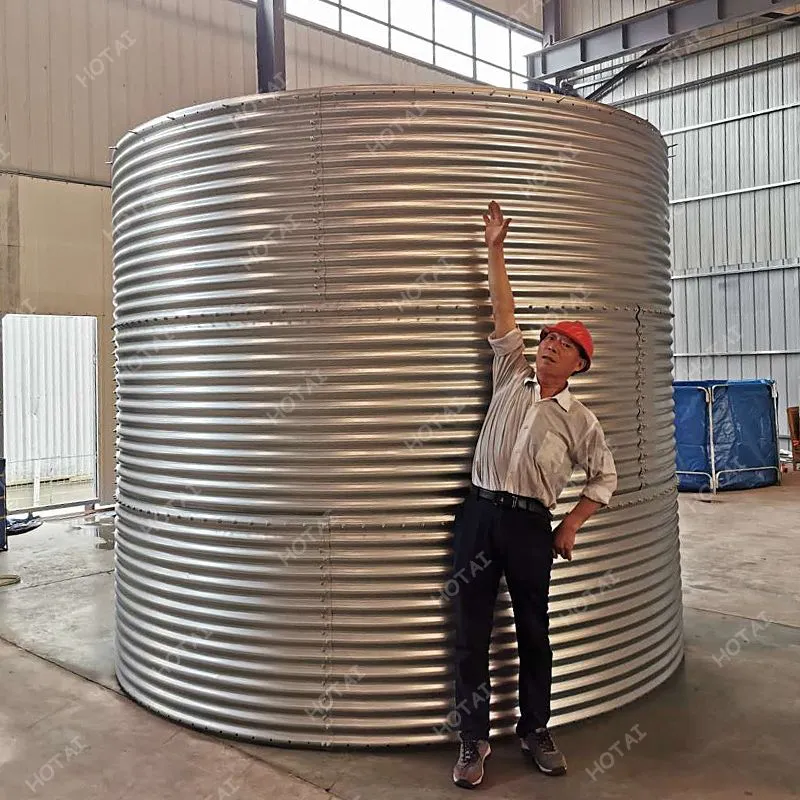 Multi purpose corrugated water tanks