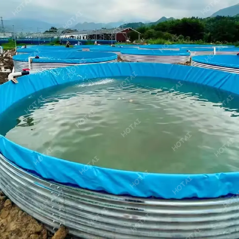 Galvanized Corrugated Sheet Water Storage Tank Source factory
