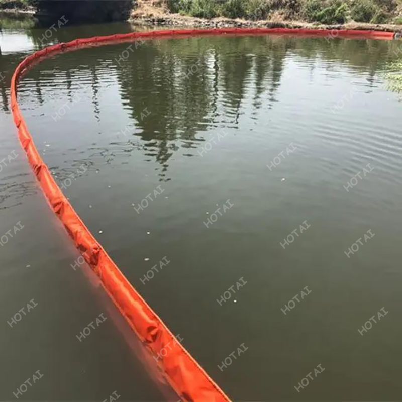 floating oil spill containment booms Source factory